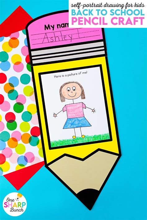 First Day Of School Pencil Craft For Preschool And Kindergarten One