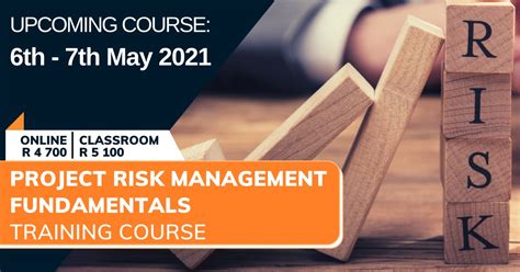 Projectlink On Linkedin The Project Risk Management Fundamentals Course Provides A Solid…