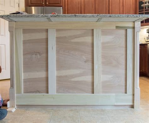 Kitchen Island Makeover Adding Trim • Craving Some Creativity