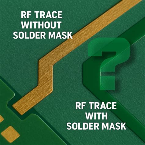 Removing Solder Mask On Rf Traces Pcb Library