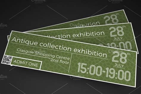 Multipurpose Classy Vip Pass Creative Photoshop Templates ~ Creative