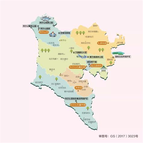 科尔沁草原地图 科尔沁草原图片 科尔沁草原位置 大山谷图库