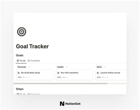 10 Notion Goal Setting Templates Best Notion Templates For Everyone And Everything