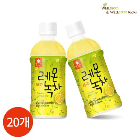 1001920 레몬 녹차 340mlx20개 홈플러스 택배배송