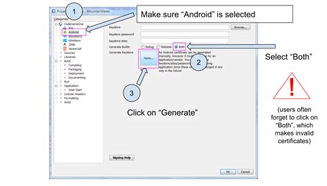 codapps testing and releasing your app for android