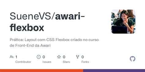 Github Suenevs Awari Flexbox Pr Tica Layout Css Flexbox Criado