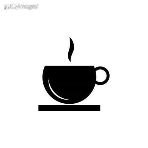 Tee Cup Icon Winter Element Premium Quality Graphic Design Signs