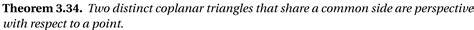 Theorem 334 ﻿two Distinct Coplanar Triangles That