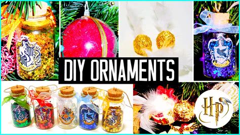 Diy Christmas Tree Ornaments Harry Potter Inspired Holiday