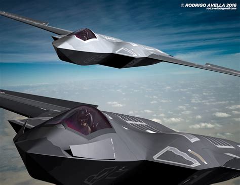 Lockheed Martin Sixth Generation Fighter Behance