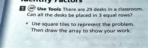 solved edo ulco3 use tools there are 29 desks in a classroom can all