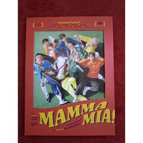 Jual Album Sf9 Mamma Mia Unsealed Shopee Indonesia