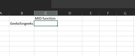 Excel String Functions LEFT RIGHT MID LEN And FIND GeeksforGeeks