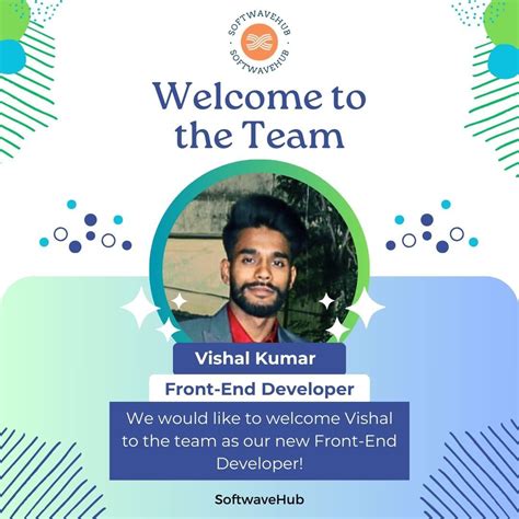 Newhire Frontenddeveloper Webdevelopment Teamsoftwavehub Welcometotheteam Softwavehub