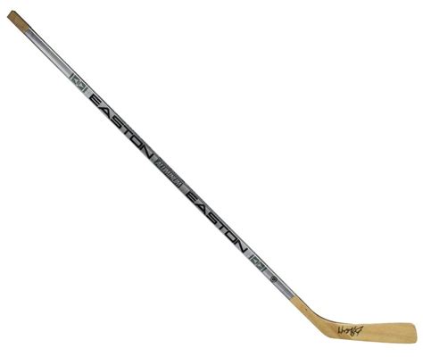 Wayne Gretzky Autographed Easton Aluminum Stick House Of Hockey
