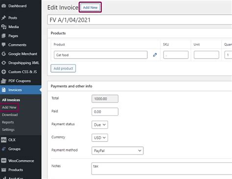 How To Issue Print PDF Invoices In WooCommerce For Free Guide