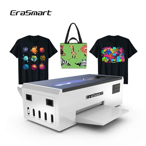 Erasmart L L Head Digital Inkjet Printer T Shirt Printing Machine Directly Transfer
