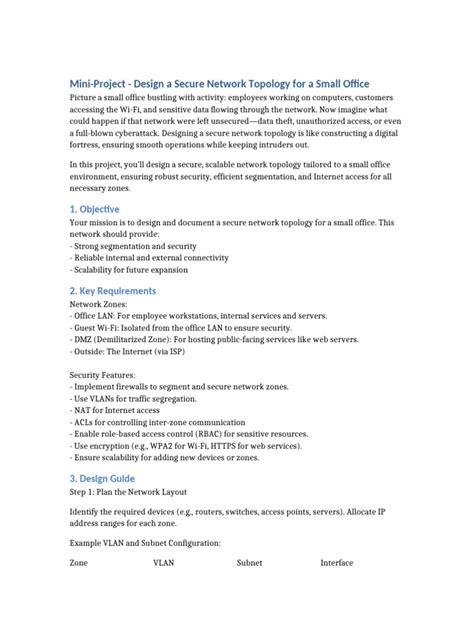 Secure Network Topology Project Pdf Computer Network Internet Protocols