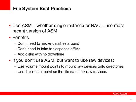 ppt best practices for oracle database performance on windows