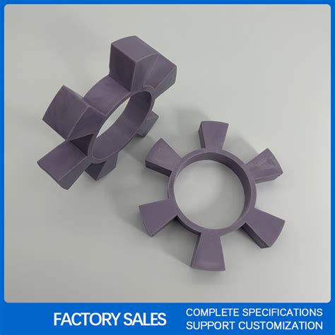 T Shaped Elastomer T Pur Purple Pump Shaft Coupling Flexible Rubber Spider Elastic Element