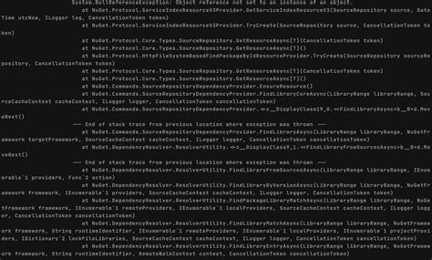 Entity Framework Microsoft Entityframework Core Cli Install Nuget Exception Stack Overflow