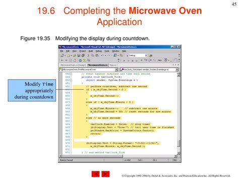 Ppt Tutorial 19 Microwave Oven Application Building Your Own