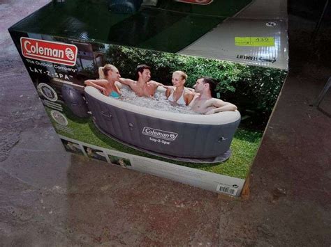 Coleman Lay Z Spa Inflatable Hot Tub With Pump Brand New In Box