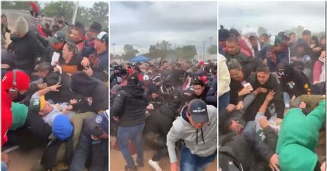 Aficionados De Beisbol Protagonizaron Una Estampida En La Búsqueda De Un Boleto Para La Final De