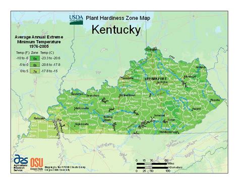 Kentucky Usda Plant Hardiness Zone Map Ray Garden Day