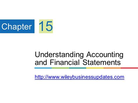 Chapter Understanding Accounting And Financial Statements Ppt