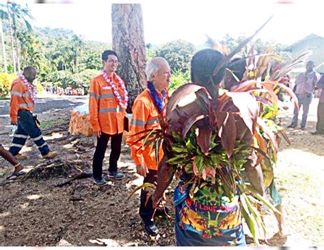 Japanese Ambassador Visitsnimamar Llg On Lihir Island Post Courier