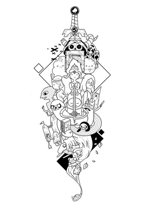 Pin By Kalasia On Adventure Time Tattoo Adventure Time Tattoo Time