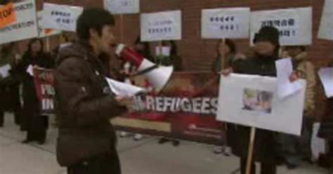 Chicagos Korean Community Protests Defectors Repatriation From China