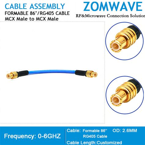 Mcx Cable Mcx Cable Assembly Coaxial Cable Suppliers
