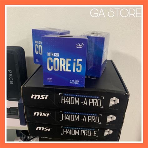 Mua Combo Main Chip H510 I3 10105f I5 11400f 2 9 4 3ghz 6 Nhân 12