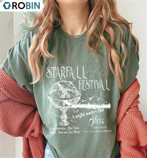 Starfall Festival Trendy Shirt Acotar Night Court Feyre Archeron Nesta