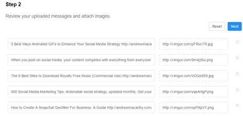 How To Bulk Upload And Schedule Posts To Buffer With Images Using