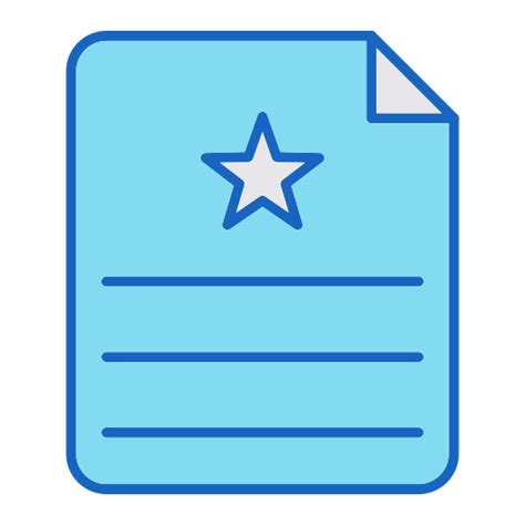 Script Generic Color Lineal Color Icon