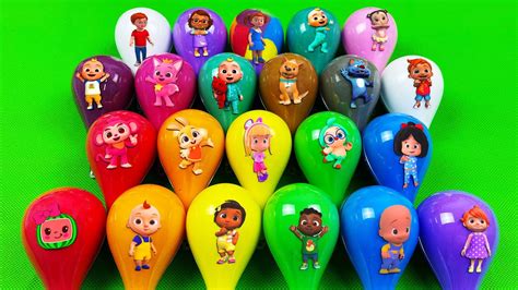 Numberblocks Cocomelon Hogi Pinkfong With Looking Droplets Mini