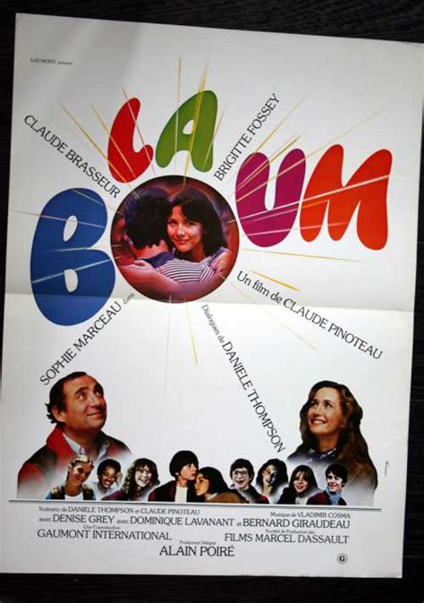 Affiches de cinéma 60 x 40 du film LA BOUM 1980