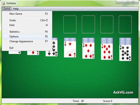 Enable Hidden Secret Debug Menu In Microsoft Solitaire Game In
