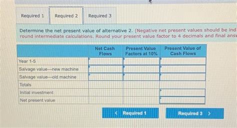 Solved Check 11 Problem 11 6a Static Net Present Value Of