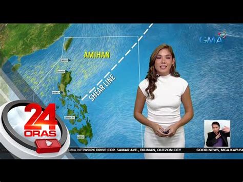 Shear Line At Pag Iral Ng Hanging Amihan Magpapaulan Sa Ilang Bahagi Ng Bansa Weather Update