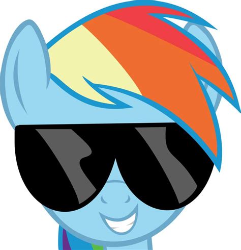 Rainbow Dash Sunglasses 2 Online Puzzle