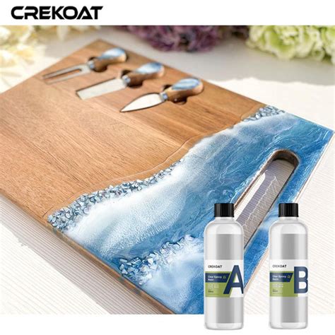 1 1 Ratio Self Leveling Epoxy Clear Coat For Art Boards Mdf Epoxy