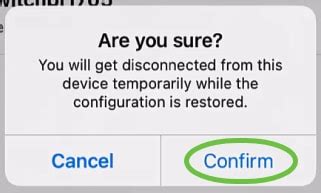 Backup And Restore Using Cisco Business Mobile App Cisco