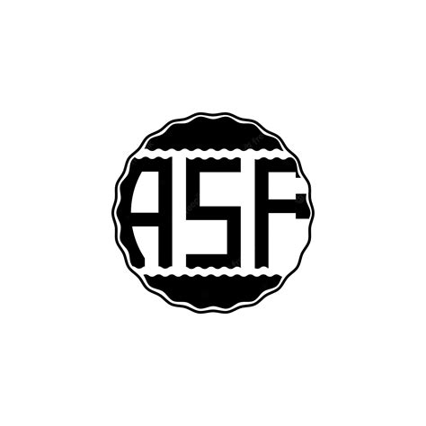 Premium Vector Letter Logo Design Asf