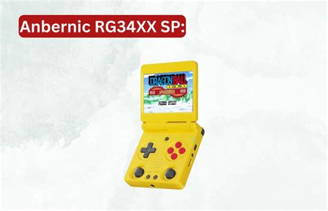 Anbernic Rg34xx Sp A Modern Take On Retro Gaming Future Flux Tech