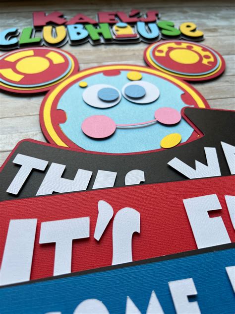 Mickey Mouse Clubhouse Quote Signs Yoryina Creations