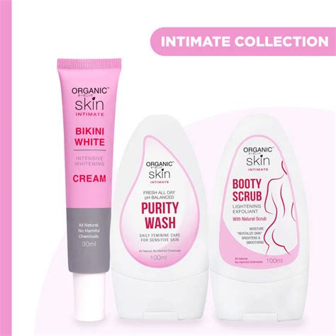 Organic Skin Japan Intimate Collection With Inner Thigh Whitening Cream